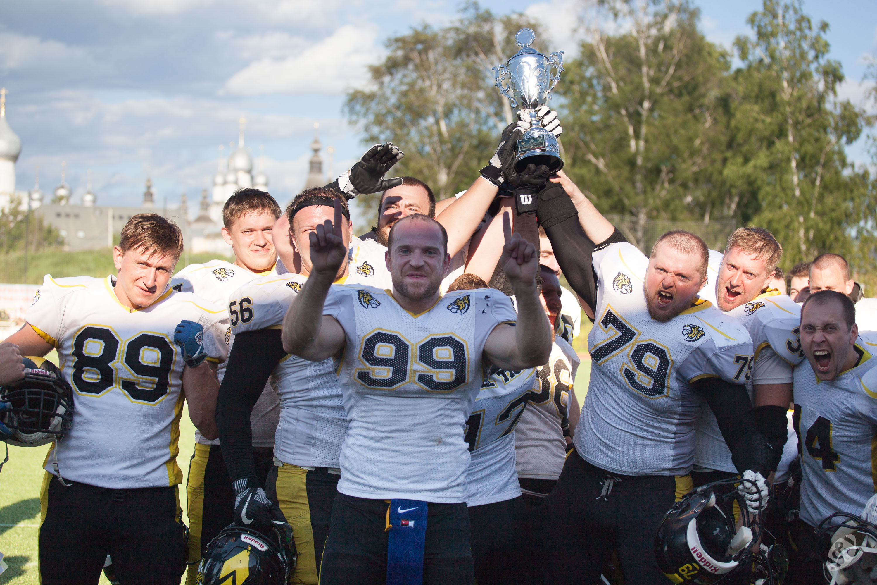 Кадр дня: «Стальные Тигры» — победители Кубка регионов – First & Goal